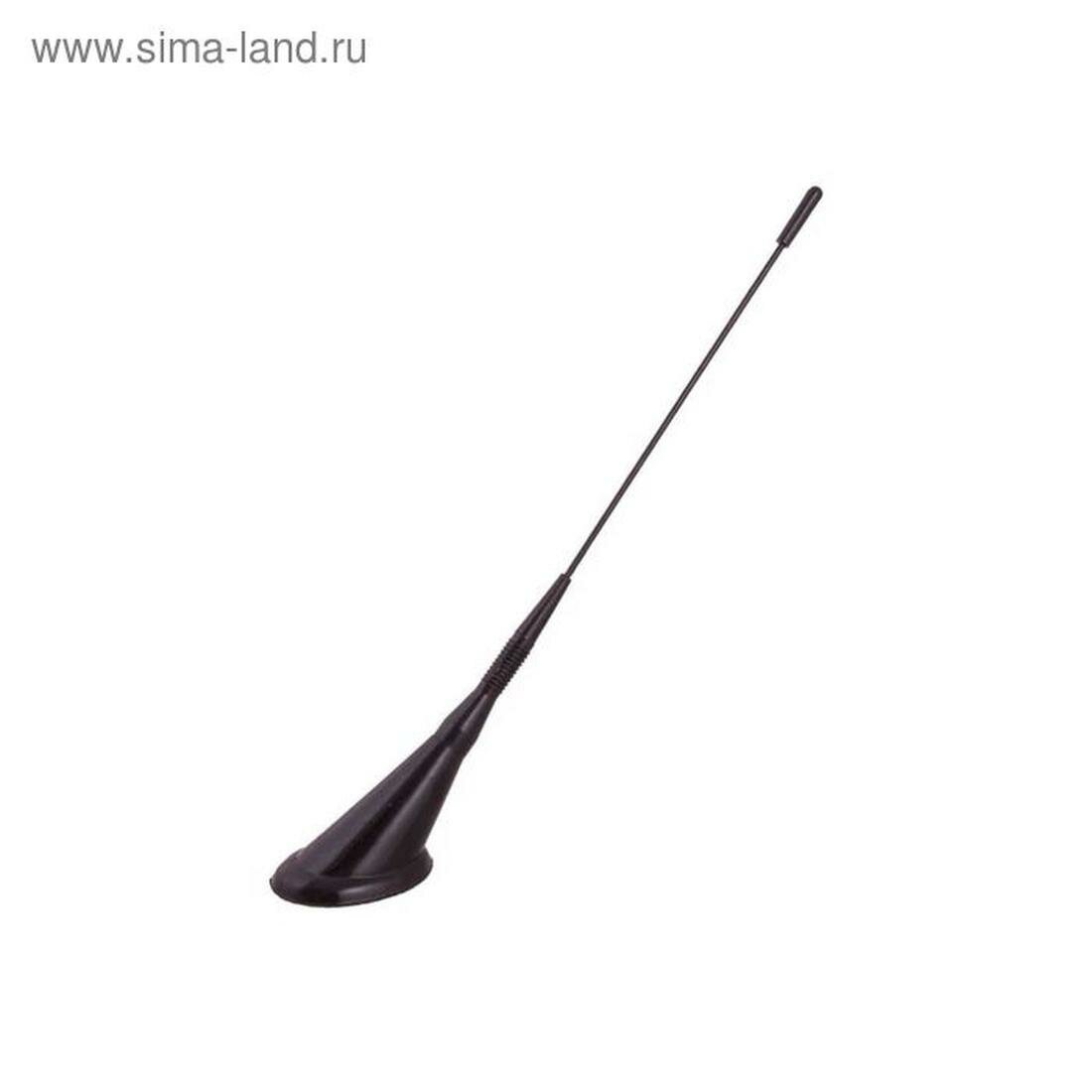 Антенна декоративная Skyway, 27 см, основание 70×50 мм, черный, S00201009