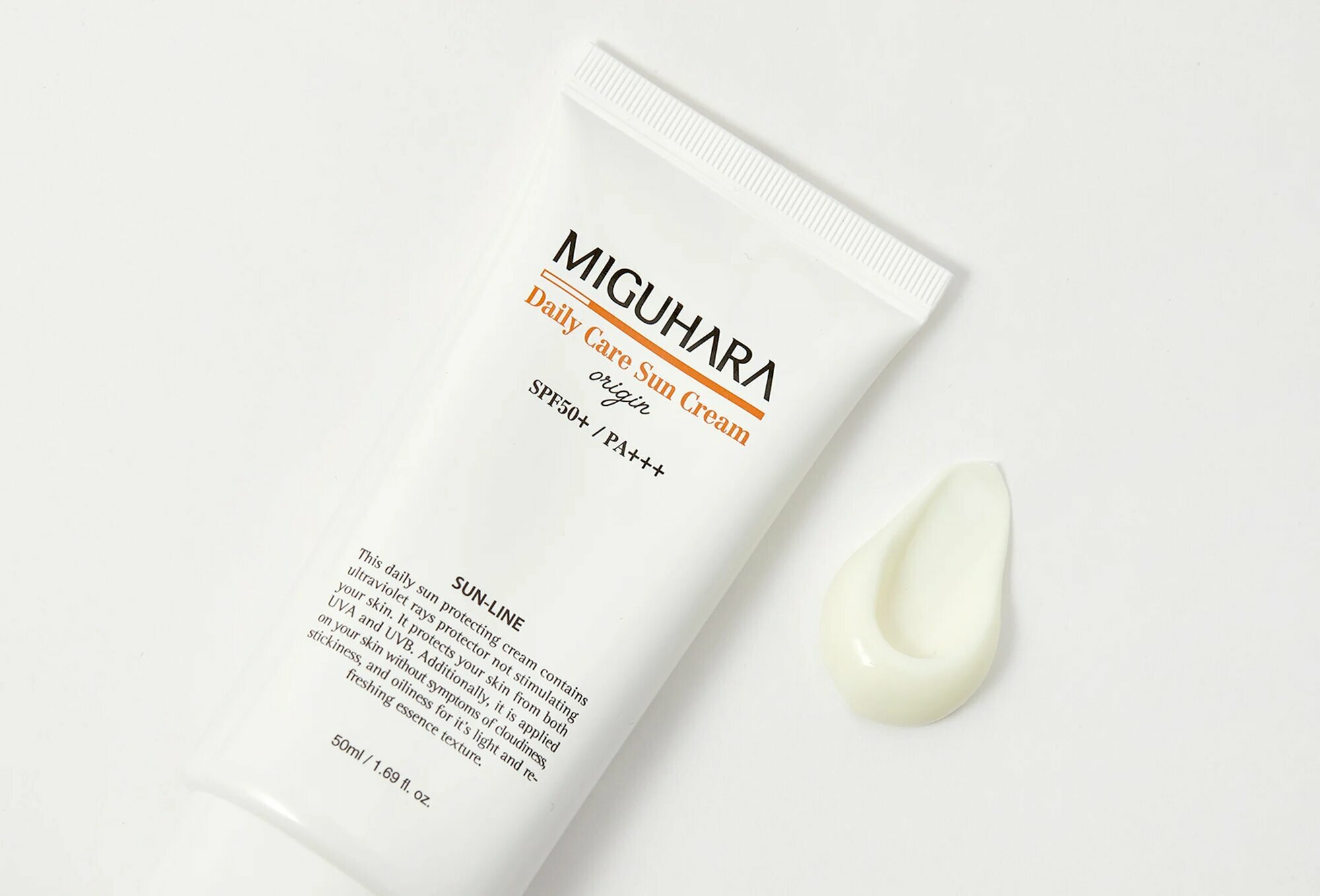 Солнцезащитный крем SPF 50+ PA+++ MIGUHARA Daily Care Sun Cream origin 50 мл