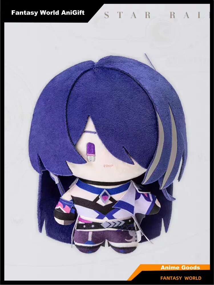 Мягкие игрушки Honkai: Star Rail Chibi Doll Series Plush Doll: Acheron miHoYo15cm