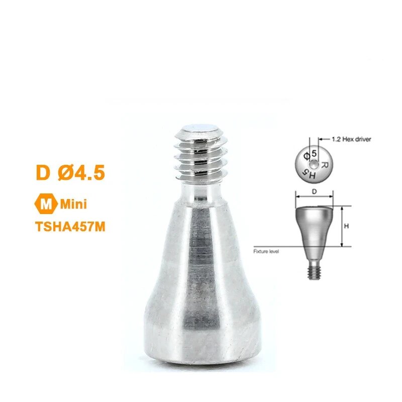 Абатмент Osstem Mini TSHA457M, D Ø4.5