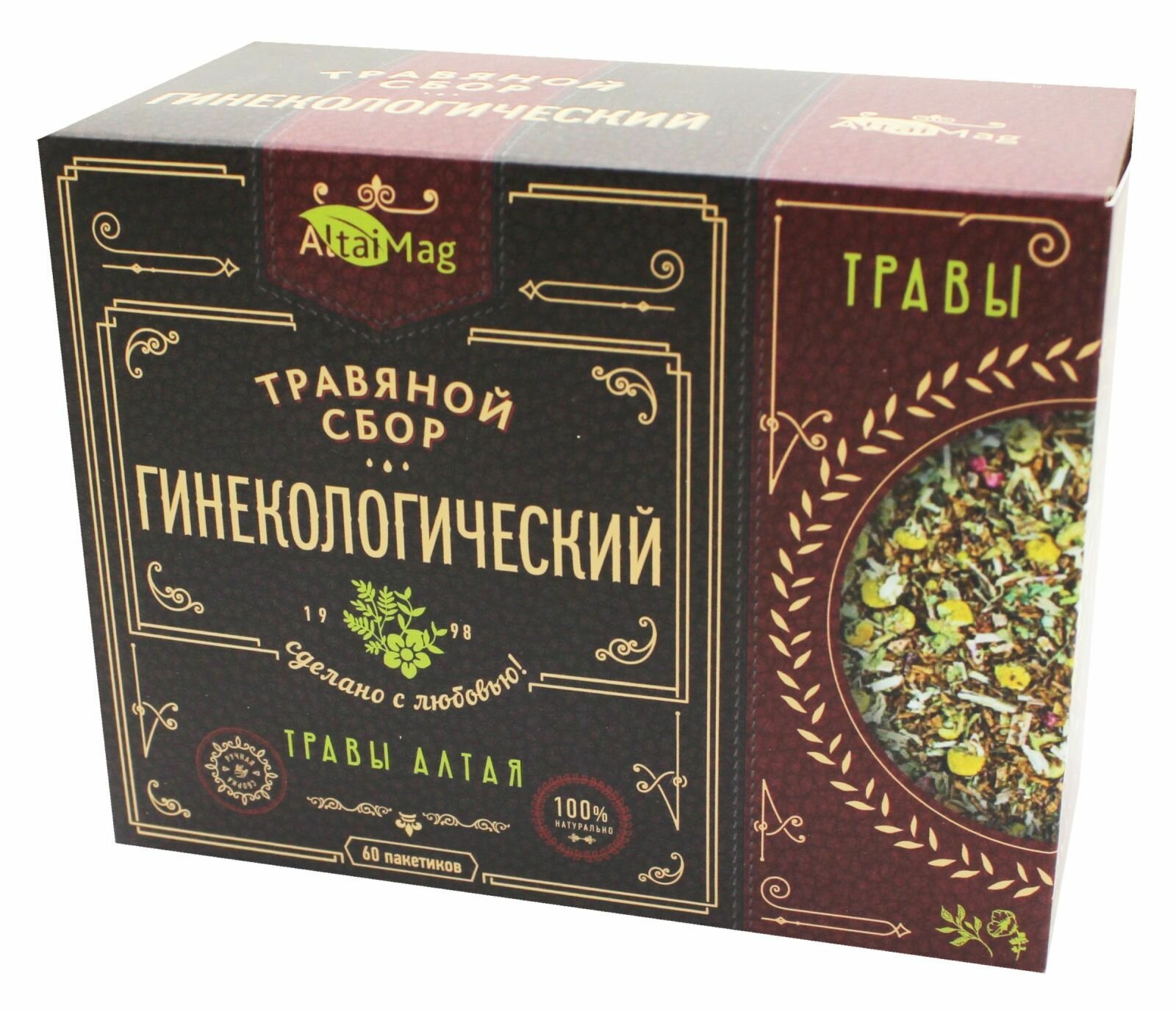 Травяной сбор АлтайМаг Гинекологический № 60 фильт-пакетов, 1769