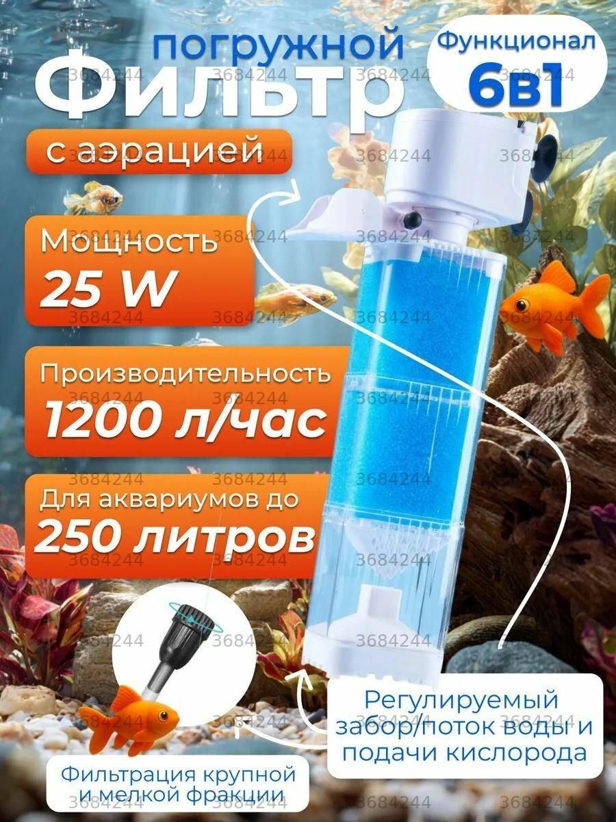 Фильтр для аквариума, террариума
