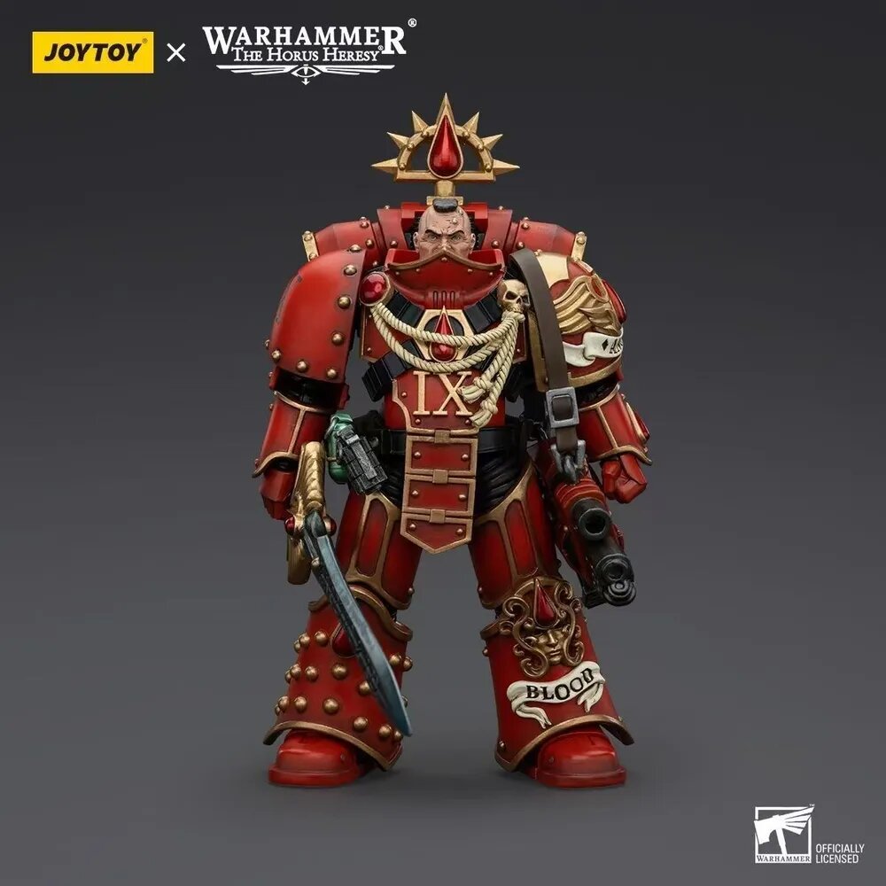 JOYTOY Warhammer 40000 Святые Ангелы Крови Командир 1-й роты Ладорон
