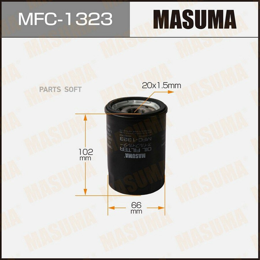 Фильтр масляный MASUMA MFC-1323 | цена за 1 шт