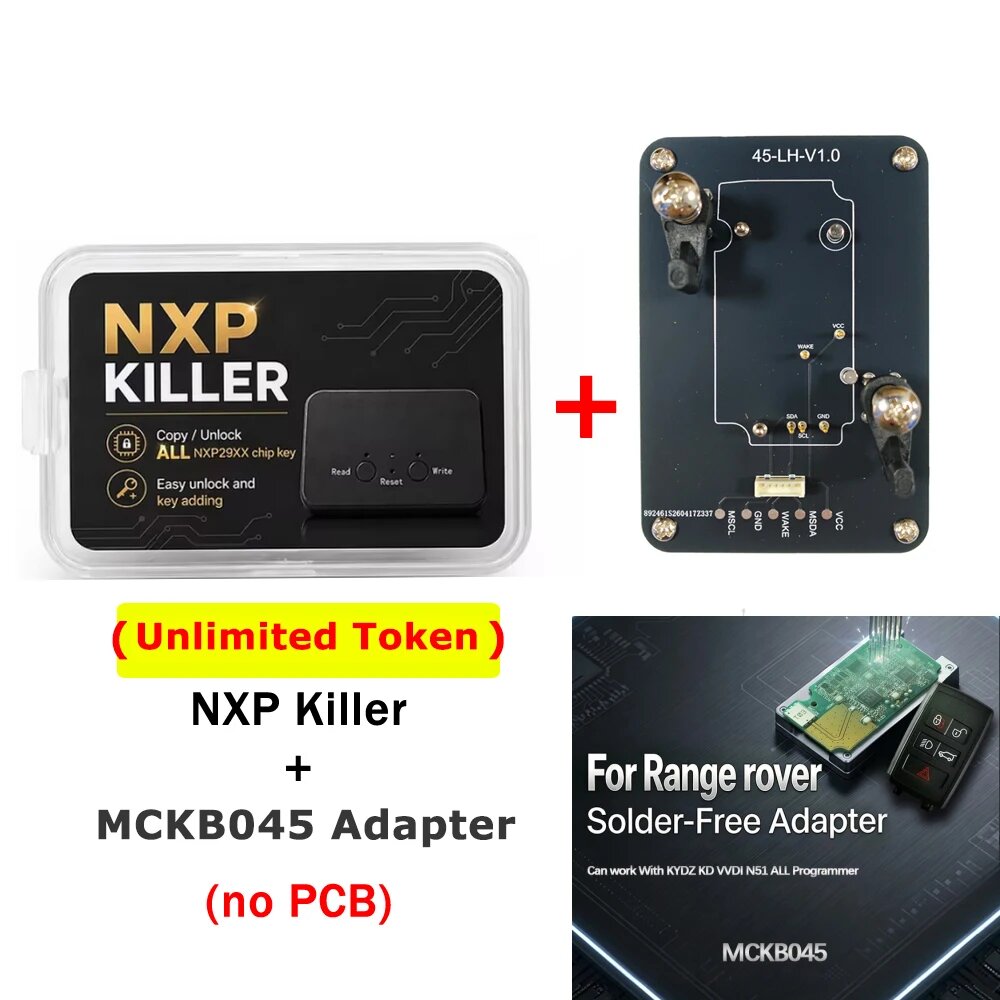 CNP259 Super NXP KILLER с адаптером MCKB045, устройство для добавления ключей as picture showing