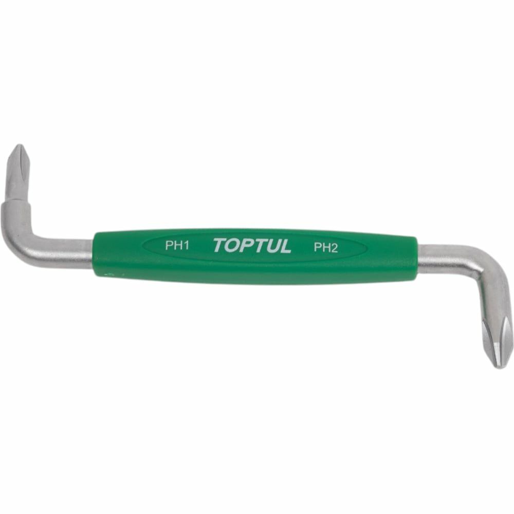 Двухсторонняя отвертка TOPTUL крест PH1xPH2 FBKA0102