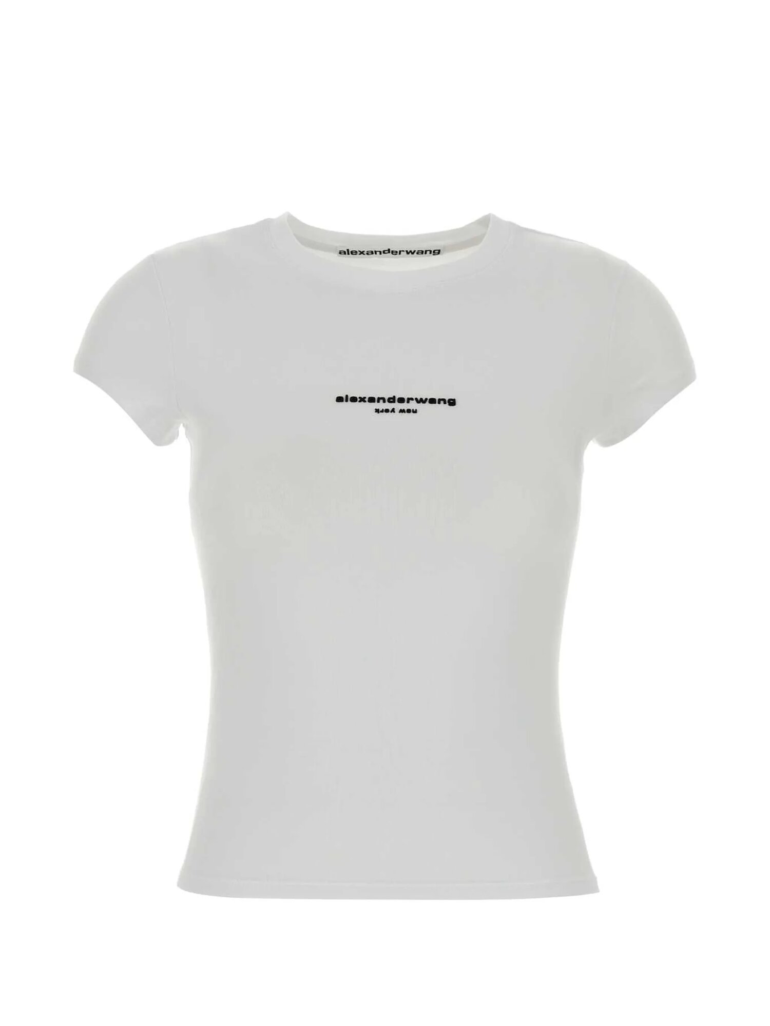 Футболка Alexander Wang Logo-print T-shirt