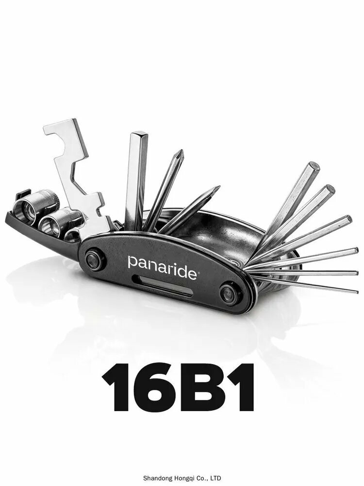 Мультитул Panaride T16, для велосипеда, многофункциональный, из стали, складной