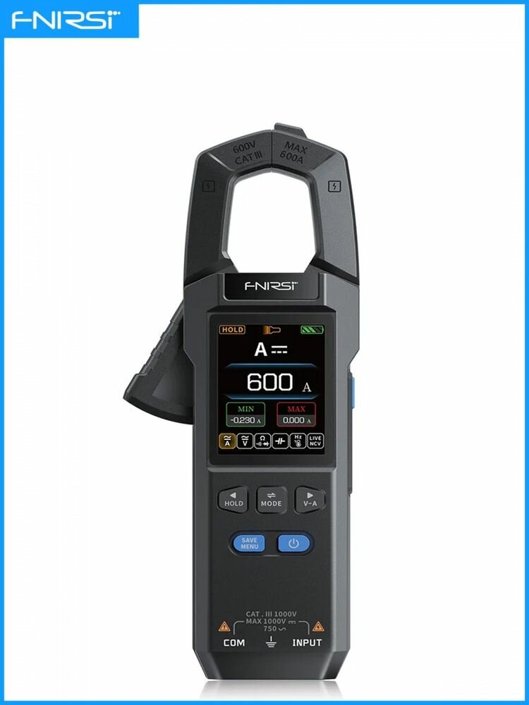 Мультиметр с токовыми клещами FNIRSI DMC-100