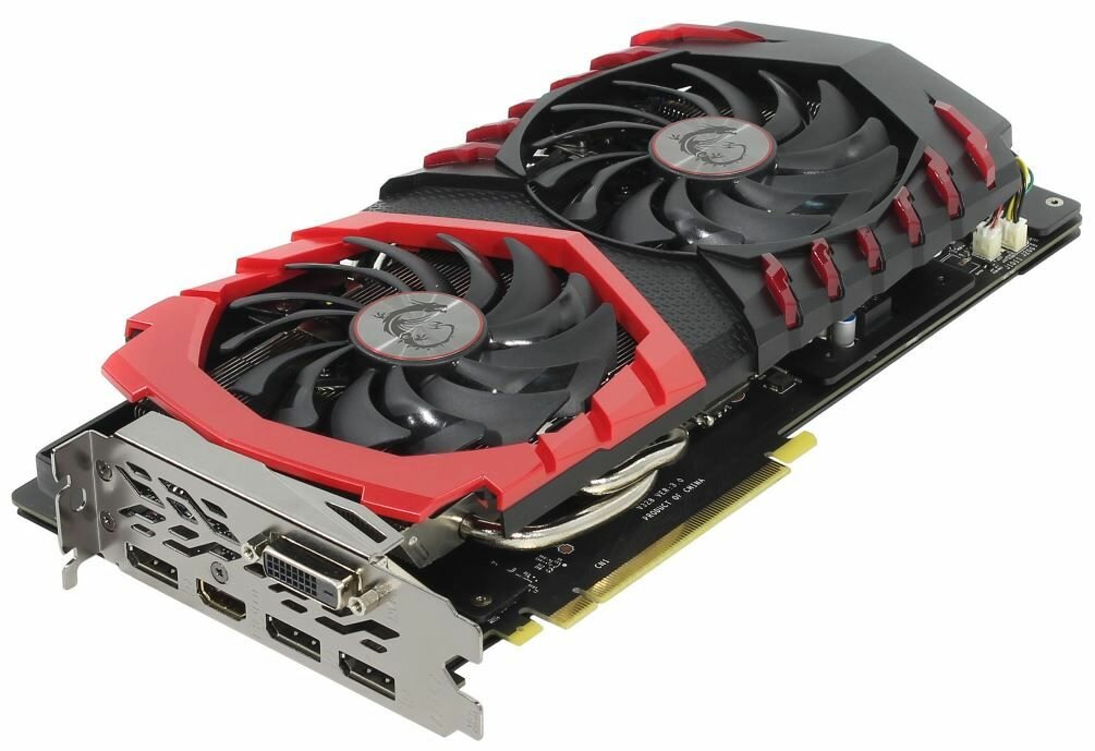 Видеокарта PCI-E MSI GeForce GTX 1060 GAMING X 6144MB 192bit GDDR5 GTX 1060 GAMING X 6G DVI HDMI DP