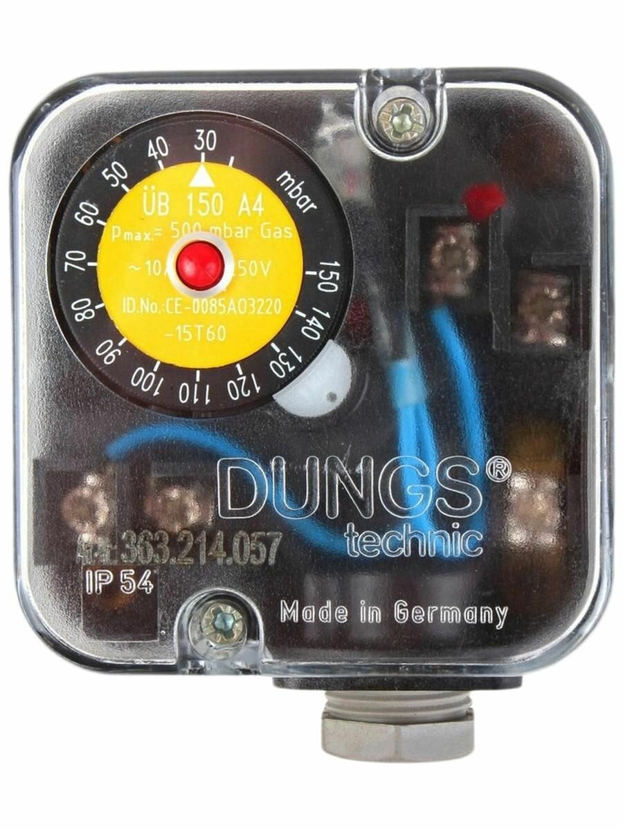 Датчик-реле давления Dungs UB150A4 138630