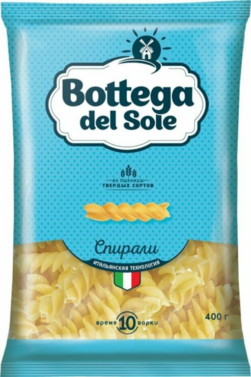 Макаронные изделия Bottega del Sole Спирали, 400 г