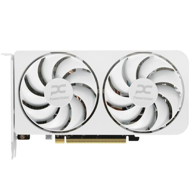 Видеокарта PowerColor AMD Radeon RX 9060 XT Reaper White [RX9060XT 16G-A/WHITE] [PCIe 5.0, 16 ГБ GDDR6, 128 бит, 2 x Di