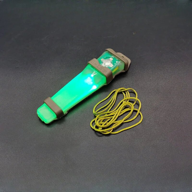 ZAOXI Тактический шлемный фонарь LED Green khaki