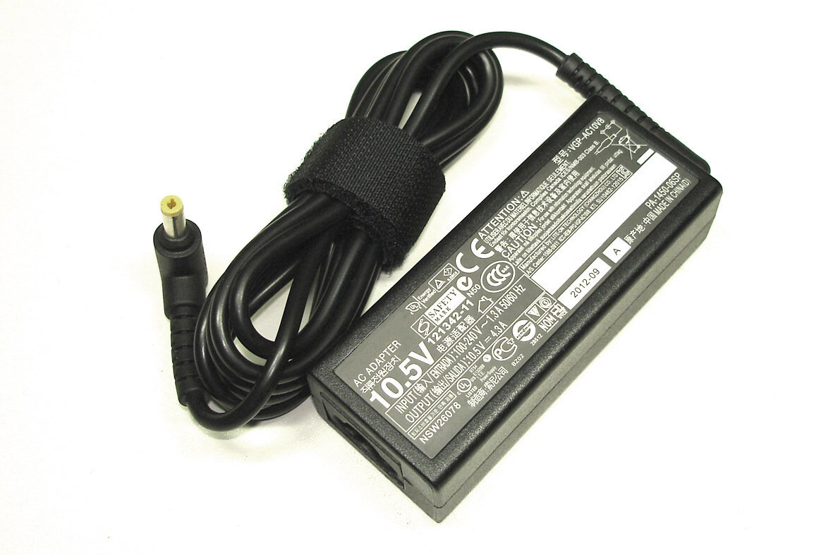 Блок питания для ноутбуков Sony 10.5V 4.3A 45W 4.8x1.7