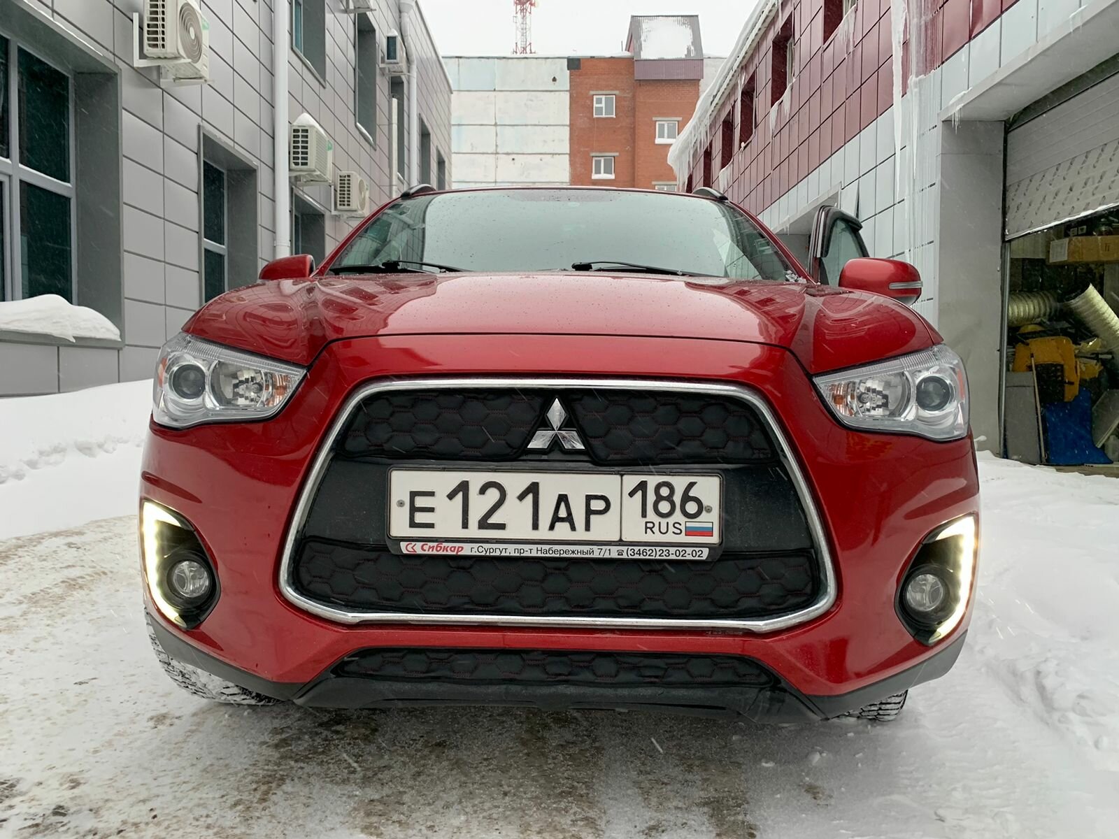 Утеплитель радиатора Экономия топлива Mitsubishi ASX Митсубиси АЭсИкс (2012 -2016) I Рестайлинг