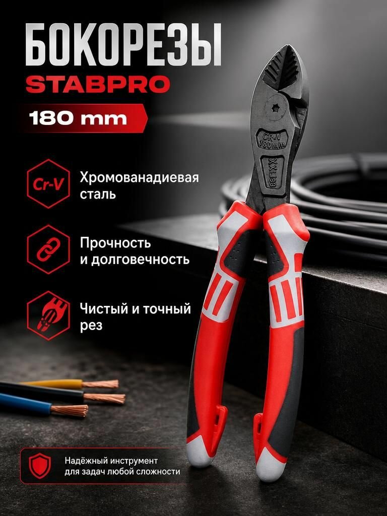 Бокорезы STABPRO 180 mm