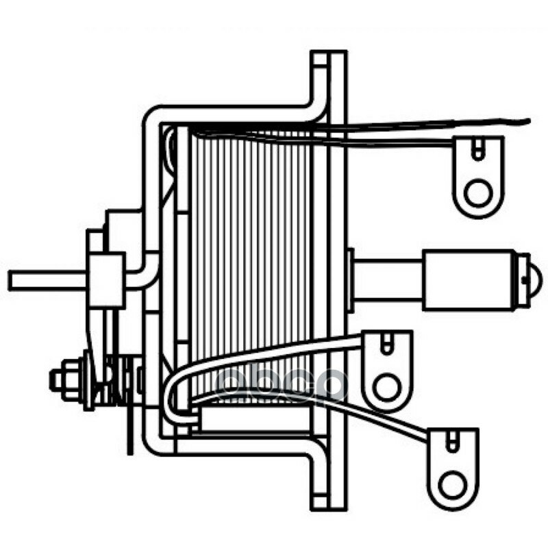 Реле втягивающее стартера для а/м MAN TGA (02-)/F2000 (94-) с дв. D2876/D2866 (VSR 2104) STARTVOLT арт. vsr-2104
