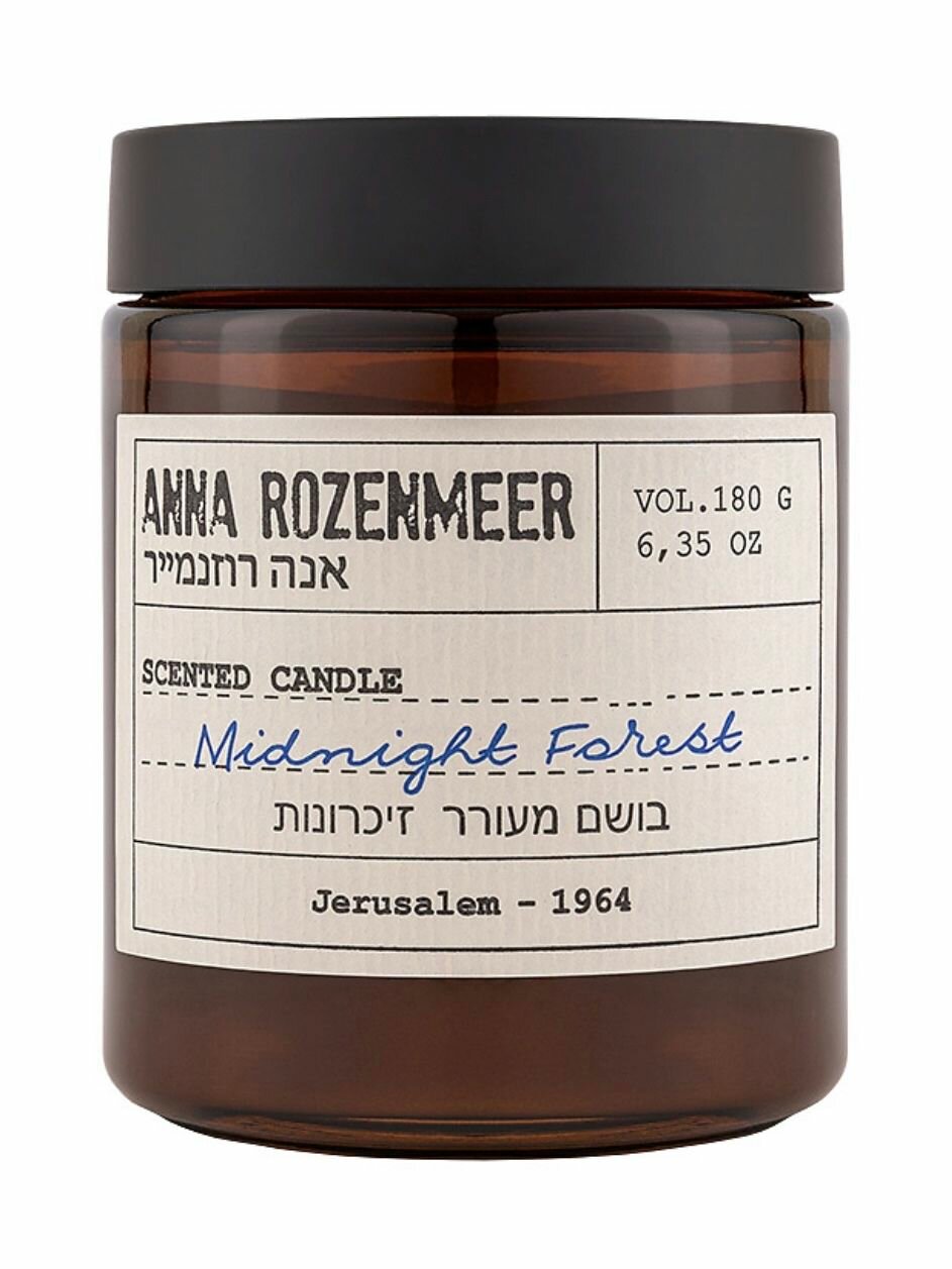 ANNA ROZENMEER Ароматическая свеча Midnight Forest , 180 г