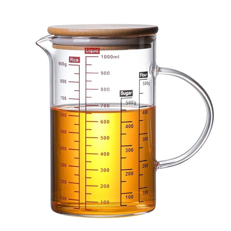 Мерный стакан KEMORELA из боросиликатного стекла 1000ml
