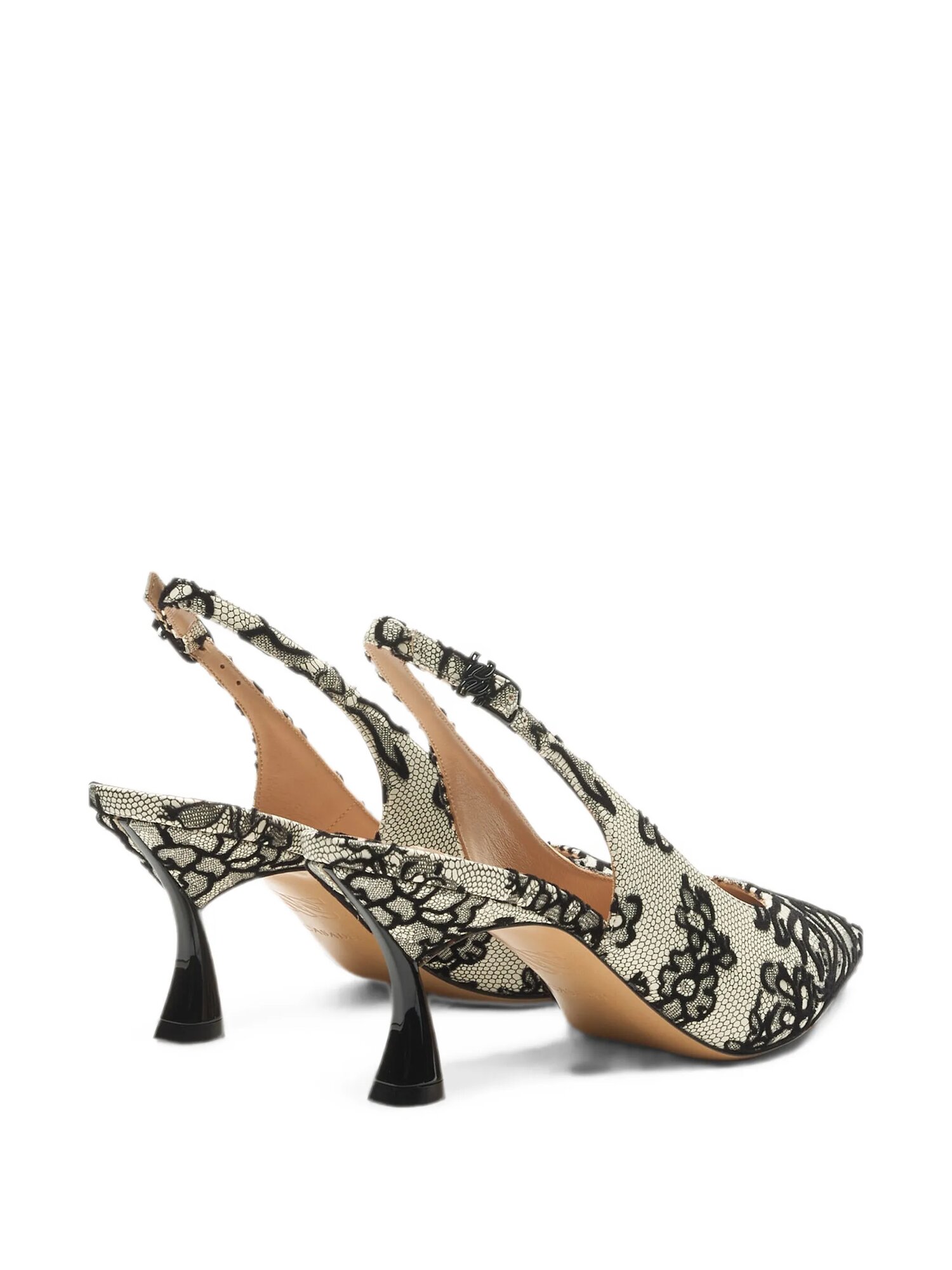Туфли Casadei Pandora slingback pumps, размер 38,5, разноцветный — фото 1