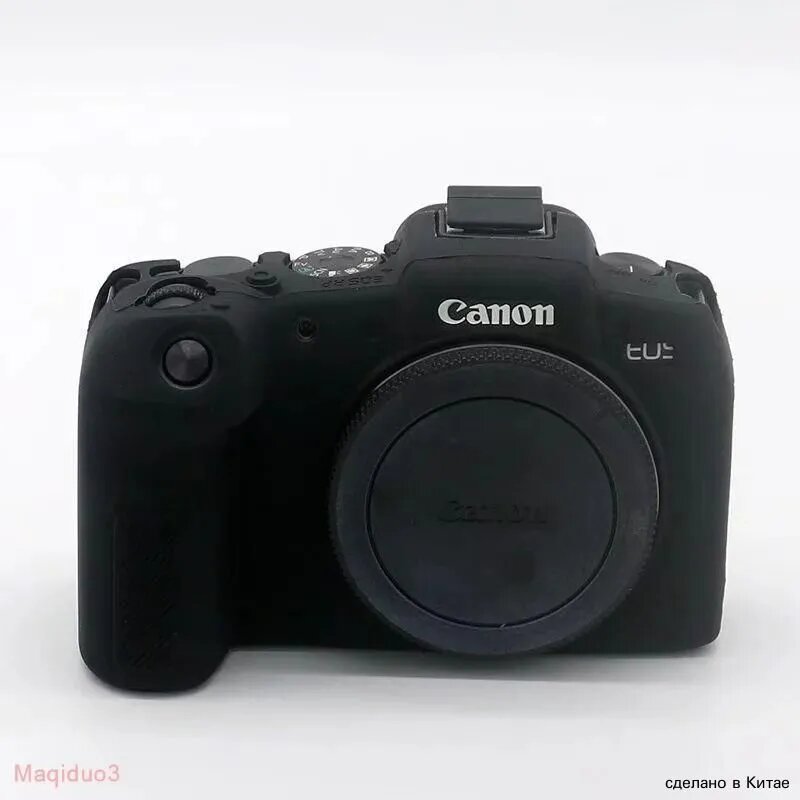 Защитный силиконовый чехол для фотоаппарата Canon EOS RP ультра-тонкая полимерная из мягкого качественного силикона