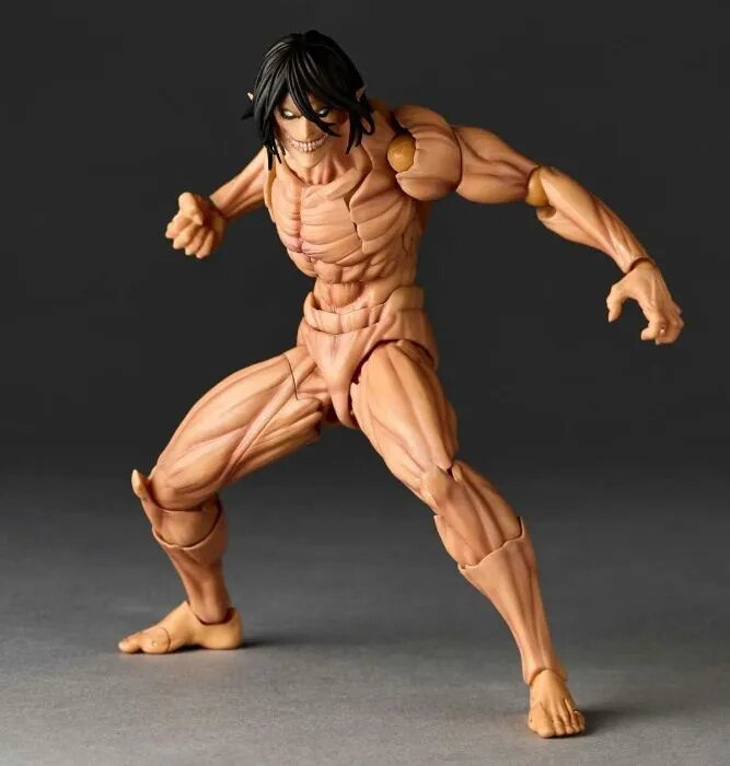 Аниме шарнирная фигурка Атака Титанов Эрен Йегер / Attack on Titan 16cm