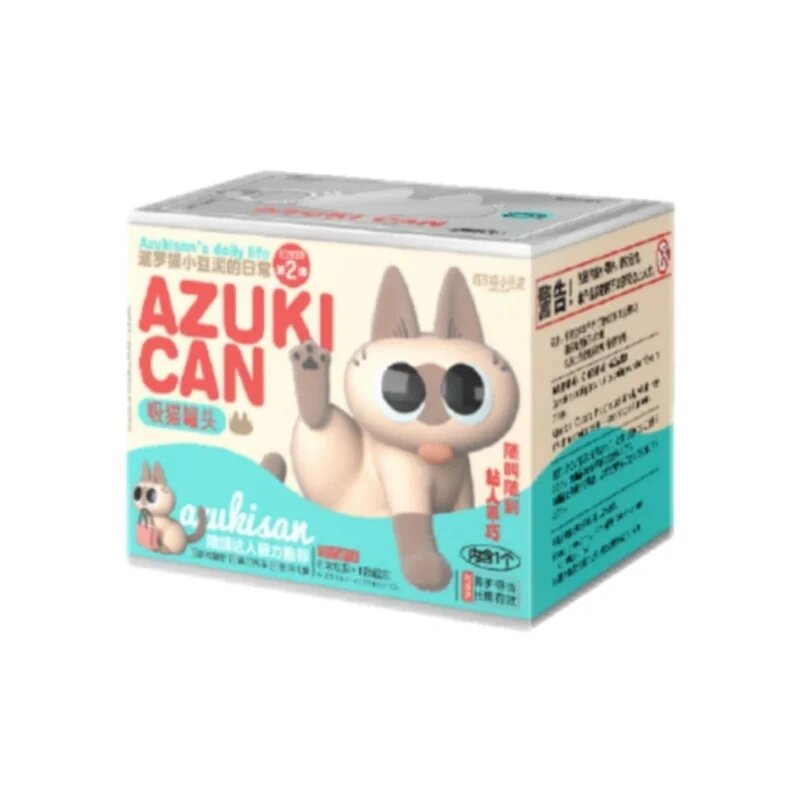 Фигурка Azuki Can Azukisan Daily Life V2V3 Series, сиамский кот Random 1pc