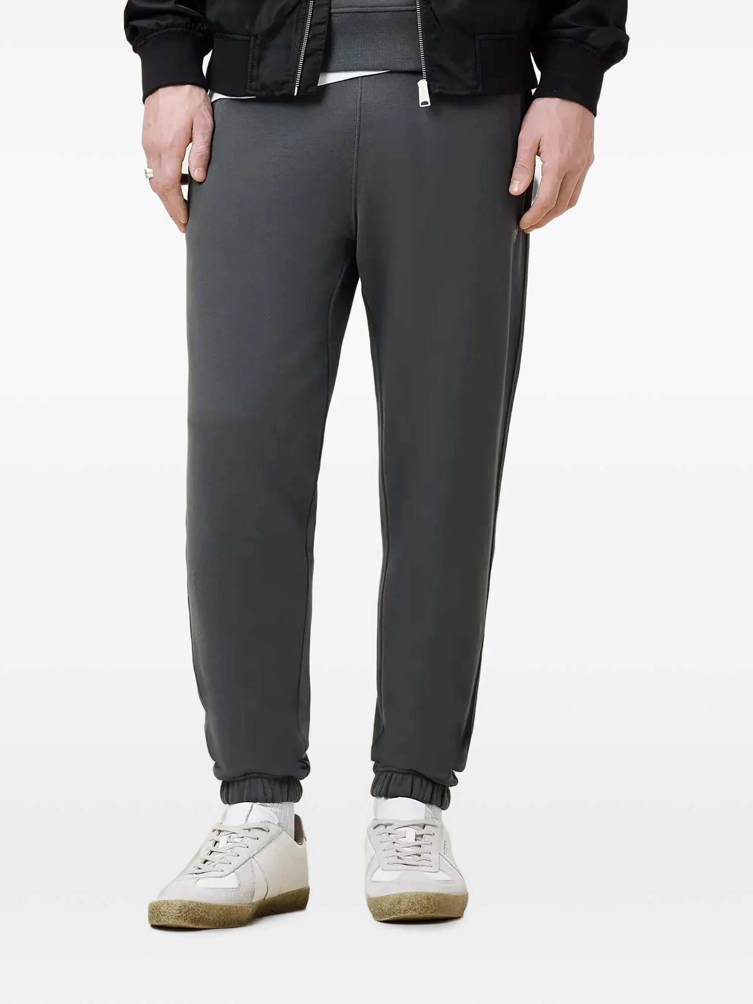 Брюки Drawstring-waist slim fit track pants