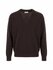 Свитер BRUNELLO CUCINELLI V-neck sweater, размер 40, , brown