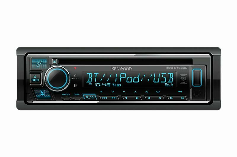 Автомагнитола KENWOOD KDC-BT660U DSP