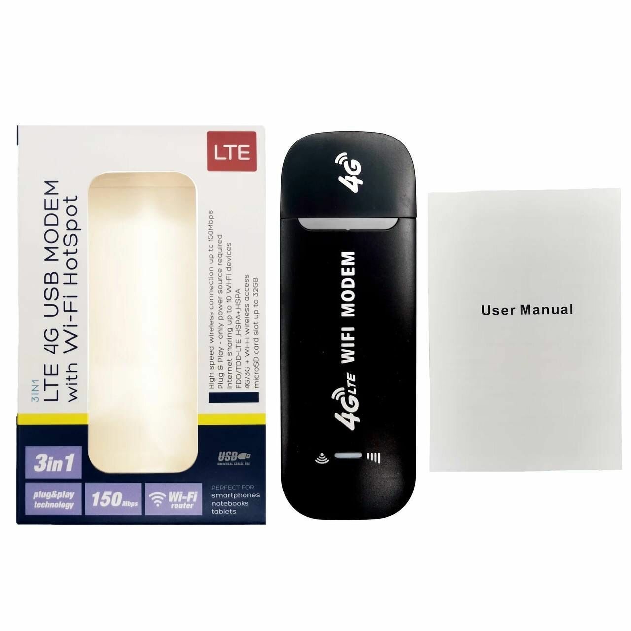 WiFi USB VIDGES модем 4G U96-E — фото 1