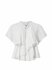 Топ Isabel Marant Lorna, размер 40, бежевый/белый