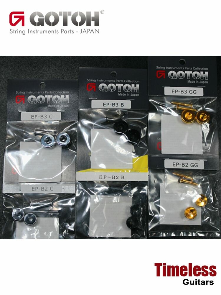 GOTOH EP-B2 гитарный/басовый ременной фиксатор — фото 1