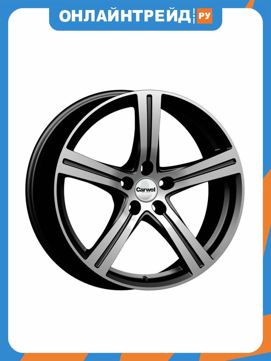 Диск Carwel Урал 282 7.5x19/5x108 D67.1 ET46 AB