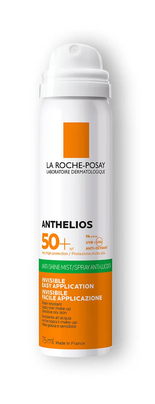 Солнцезащитный спрей La Roche-Posay "Anthelios", для жирной и комбинированной кожи, SPF 50, 75мл