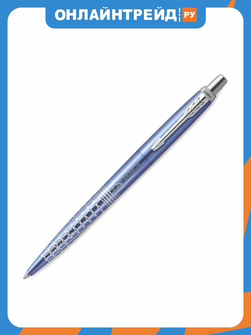 Ручка шариковая Parker Jotter Global Icons SE Seul K179 (2221600) синий мет. M син. черн. подар. кор.