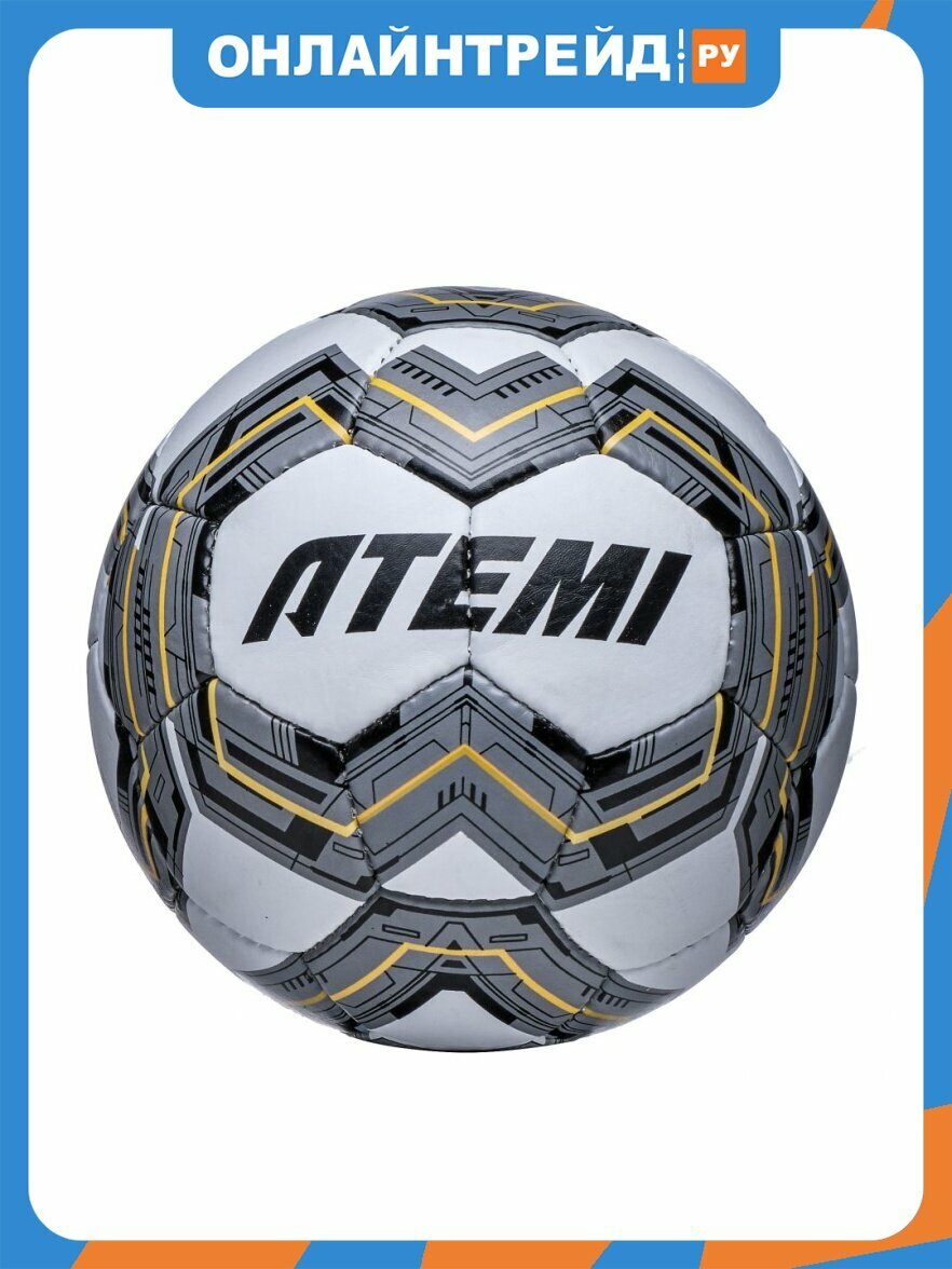 Мяч футзальный Atemi BULLET FUTSAL TRAINING, синт. кожа ПУ, р/ш, р.4, окруж 62-63