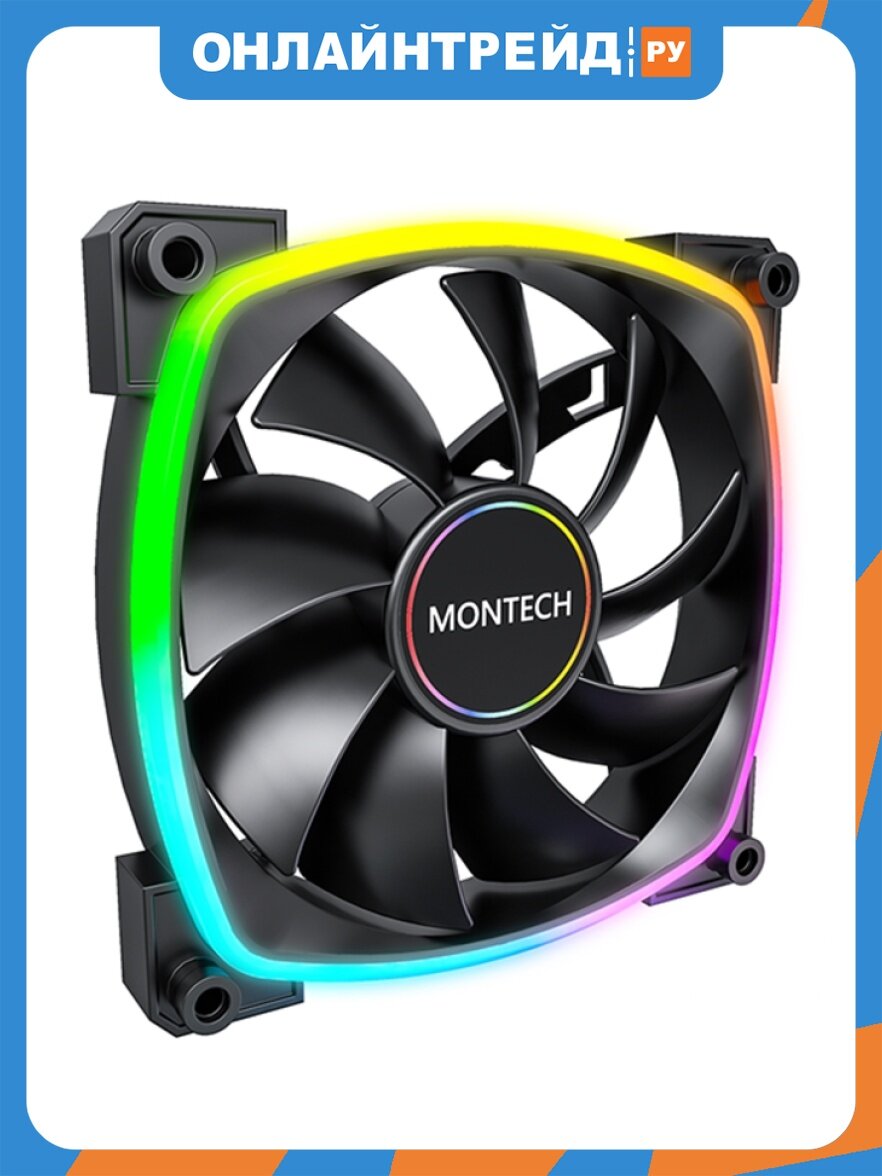 Вентилятор для корпуса Montech AX140 ARGB BLACK