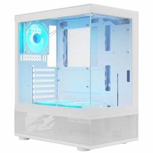 Компьютерный корпус 1STPLAYER MIKU Mi7A ARGB (Mi7-A-WH-2FC7R-W-1FC7-W) белый - Midi Tower, ATX, USB 3.2 Gen 1 Type A, USB 3.2 Gen 2 Type C