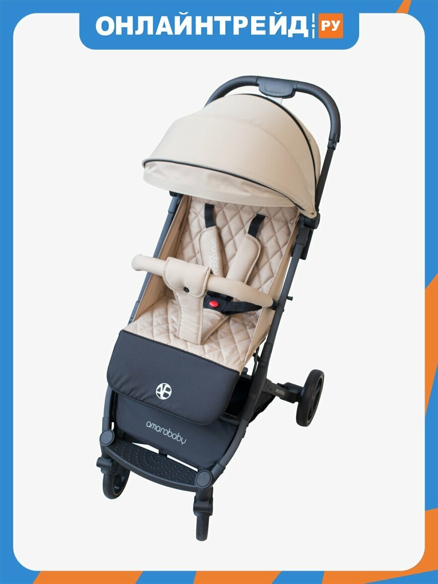 Прогулочная коляска Amarobaby AB23-10AIRY/03 Airy бежевый