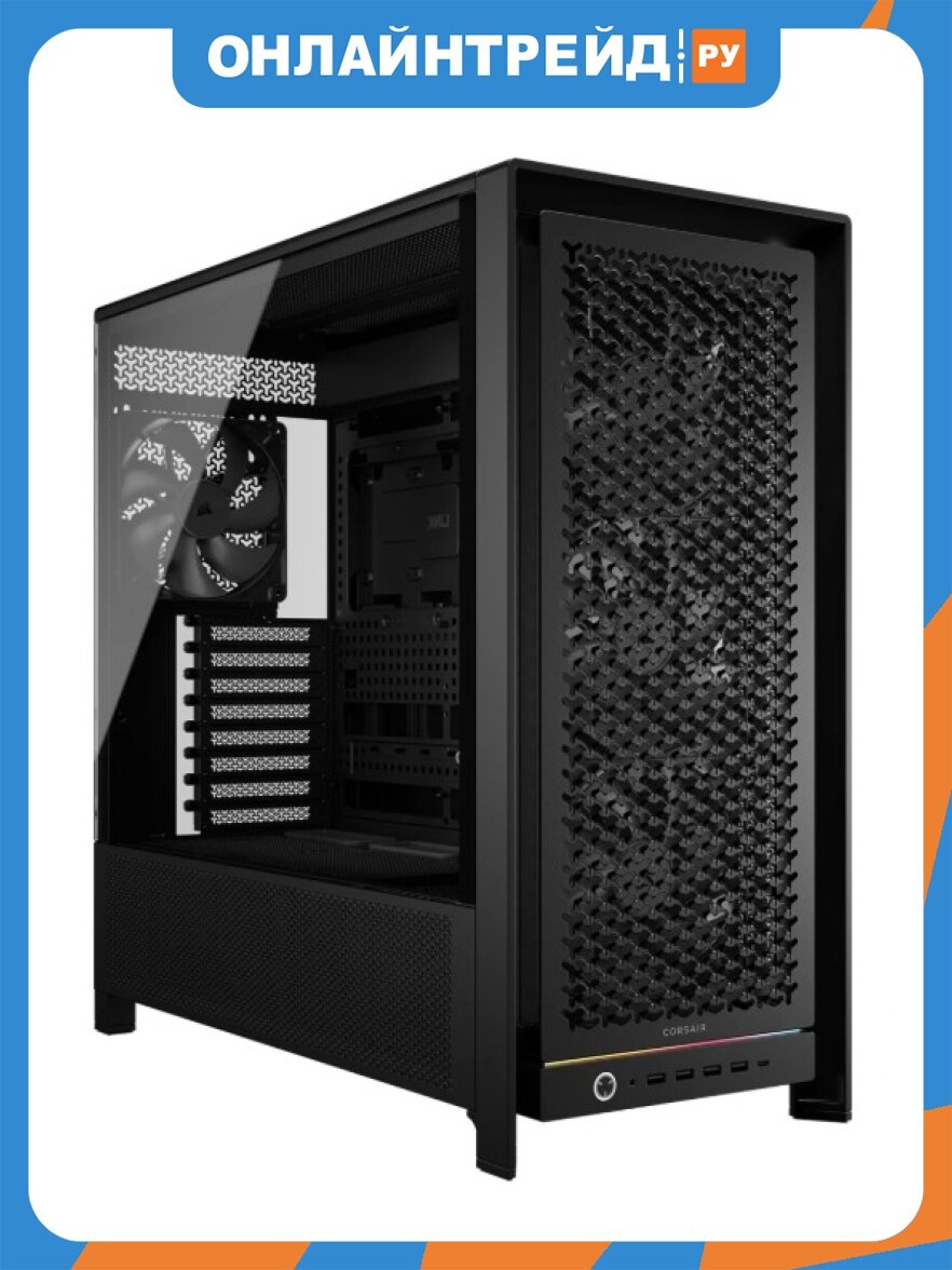 Корпус Corsair Case Frame 5000D RS High-Airflow, черный