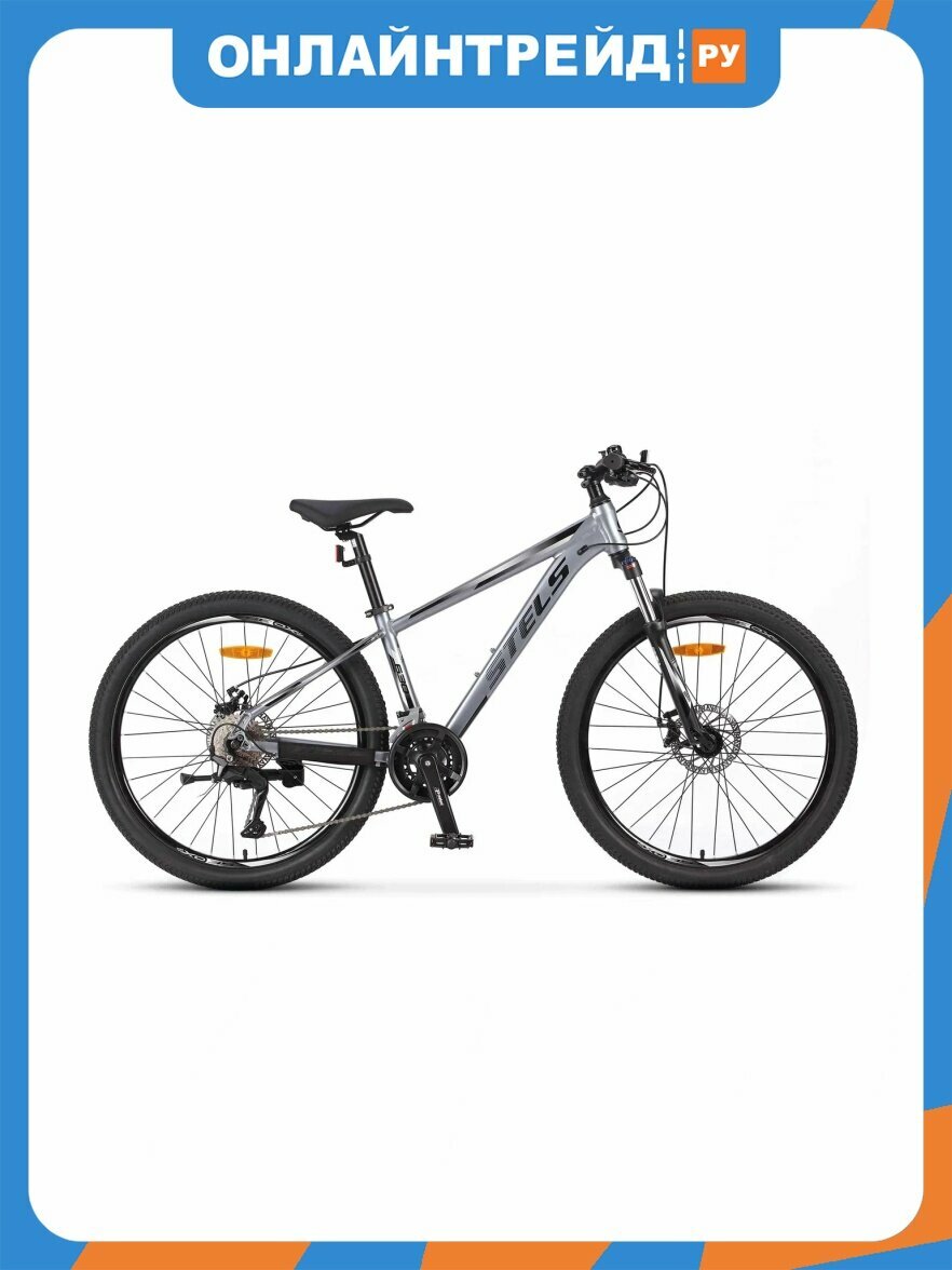 Stels Горный велосипед 26" Navigator 630 MD Z010 (рама 14) (ALU рама) Матовый/серый 2025 (М)