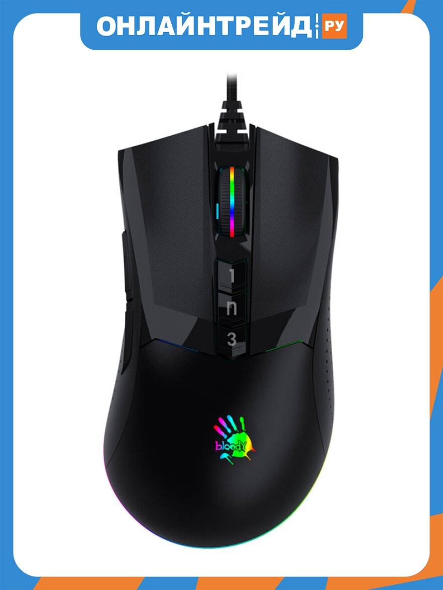 Мышь A4TECH Bloody W90 Pro черный