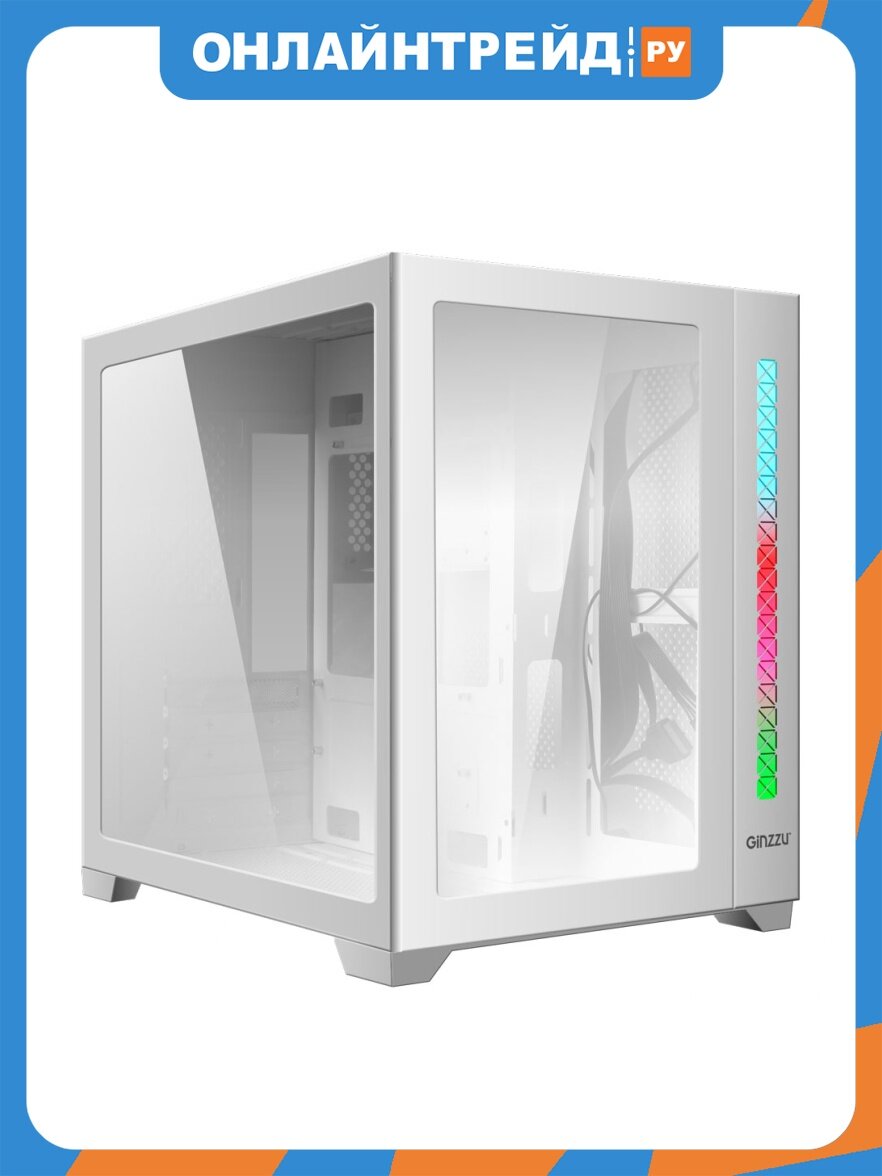 Корпус Ginzzu V400 Белый