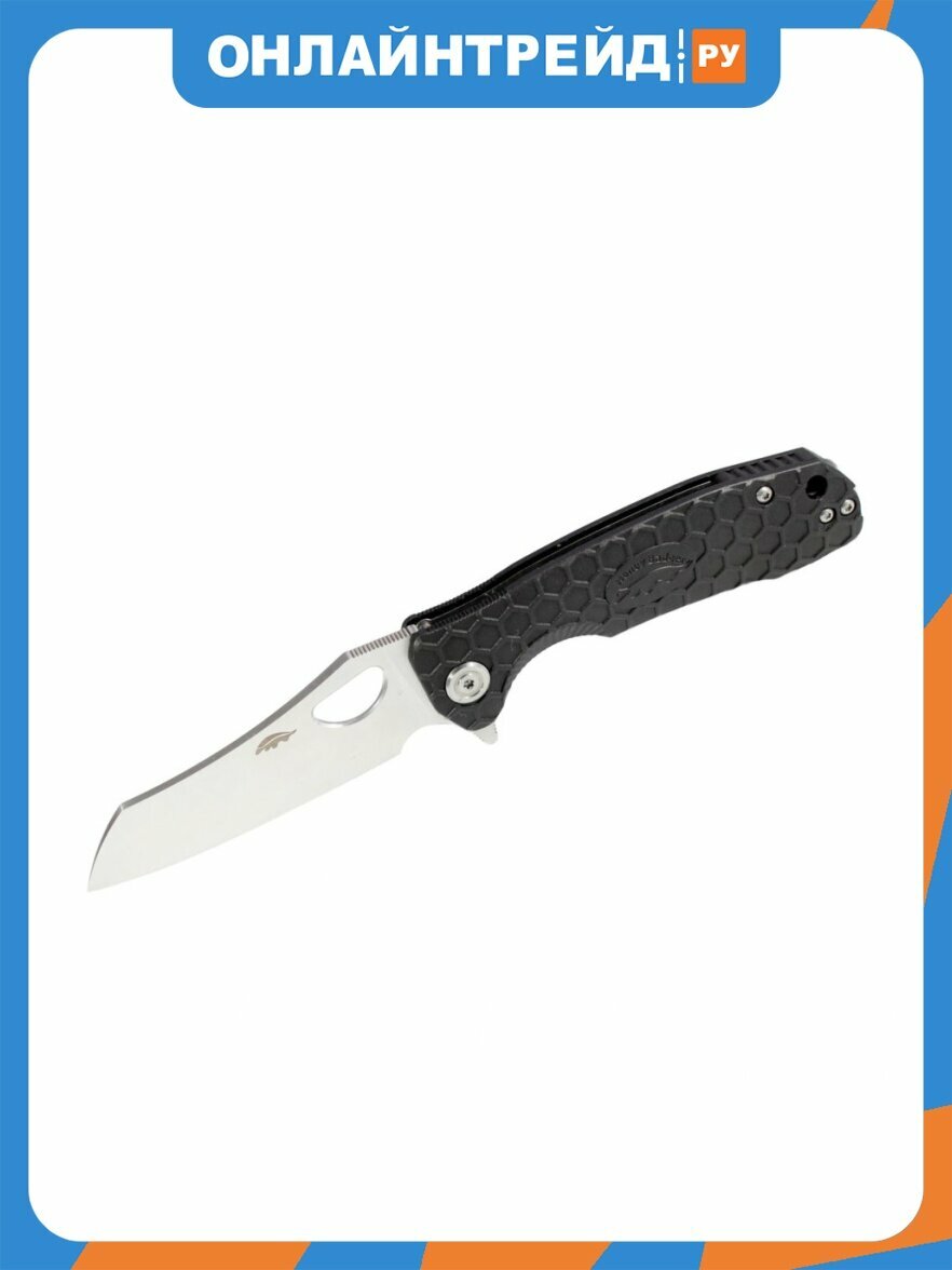 Нож складной Honey Badger Wharncleaver D2 M (HB1161) с чёрной рукоятью
