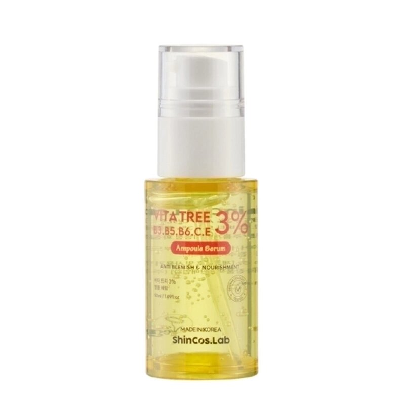 ShinCos.Lab Vita Tree 3% Ampoule Serum Восстанавливающая сыворотка с витаминами