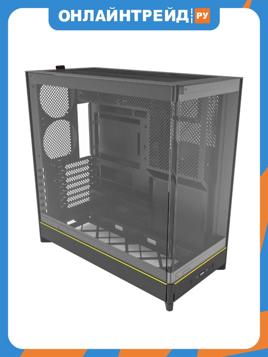 Корпус Montech HS02, черный