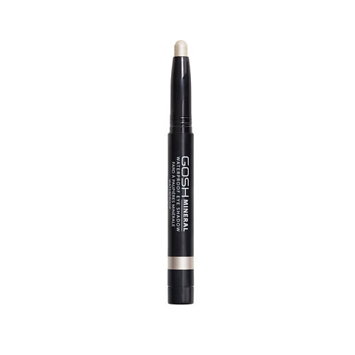 GOSH Тени-карандаш для глаз минеральные водостойкие Mineral Waterproof Eye Shadow, 001 Pearly White, 1,4 г 001 Pearly White
