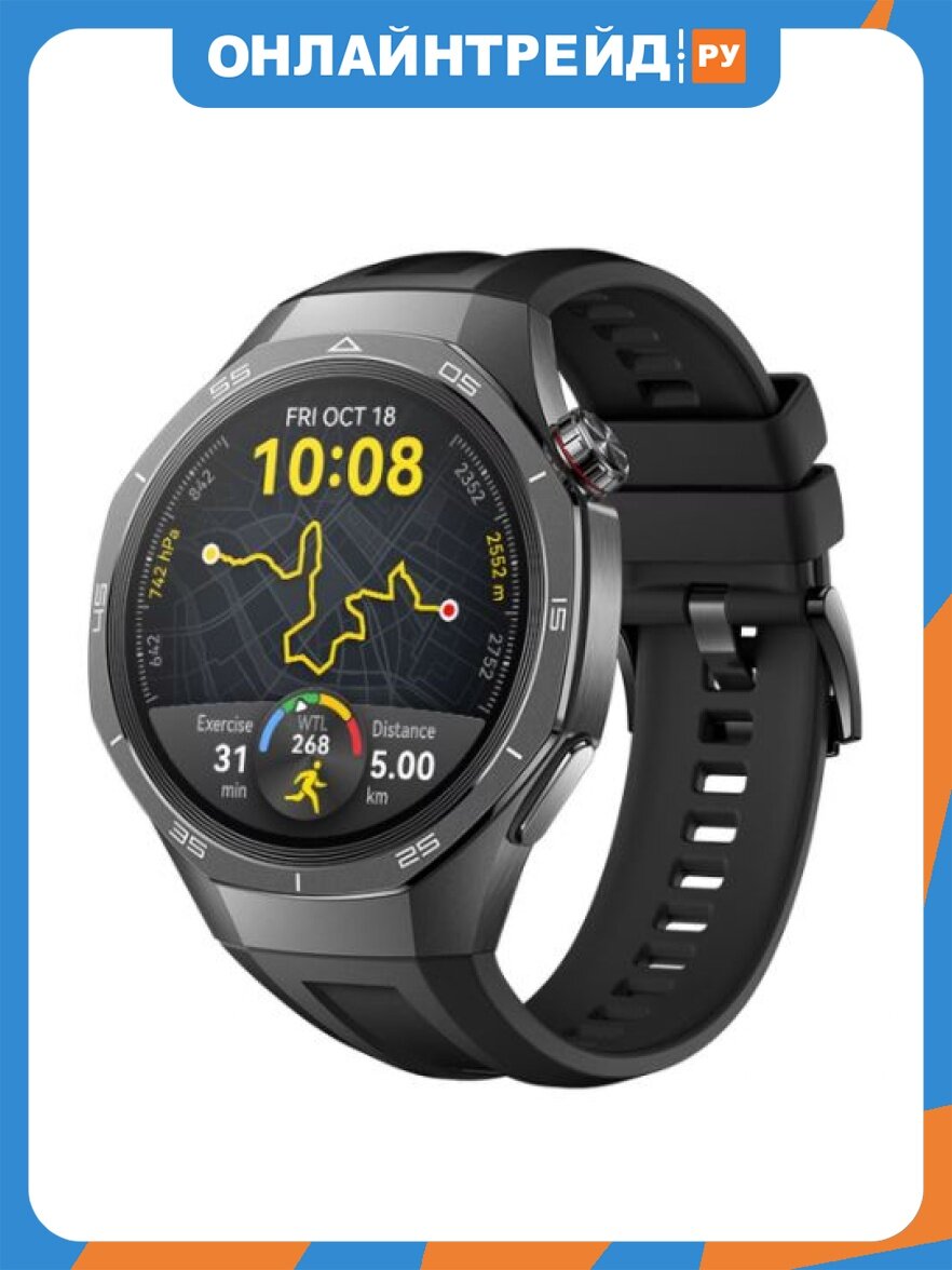 Смарт-часы Huawei Watch GT 5 PRO 46 мм, Черные